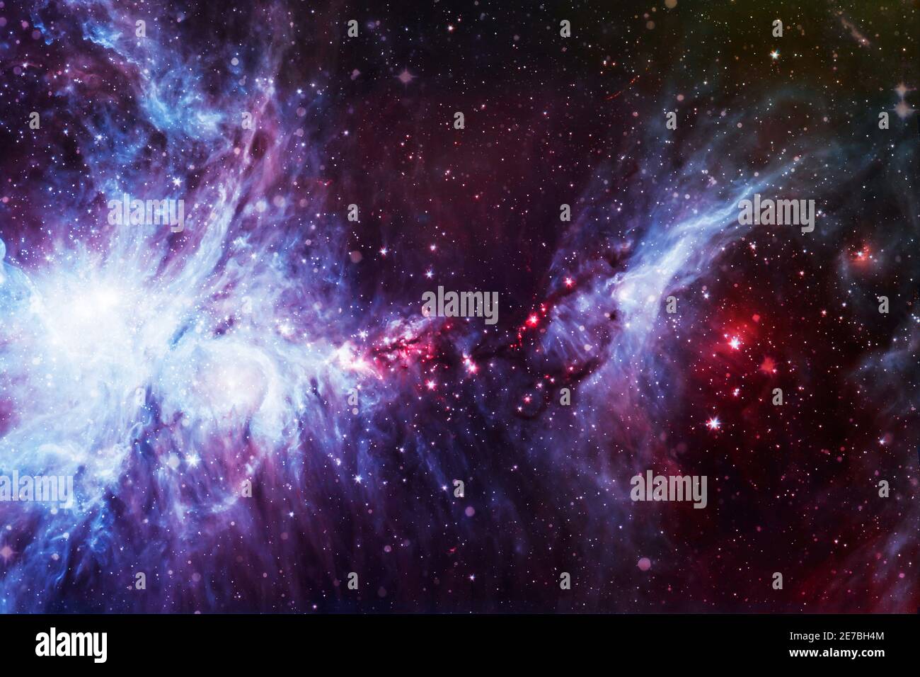 Colorful nebula. Space abstract background . Elements of this Image ...