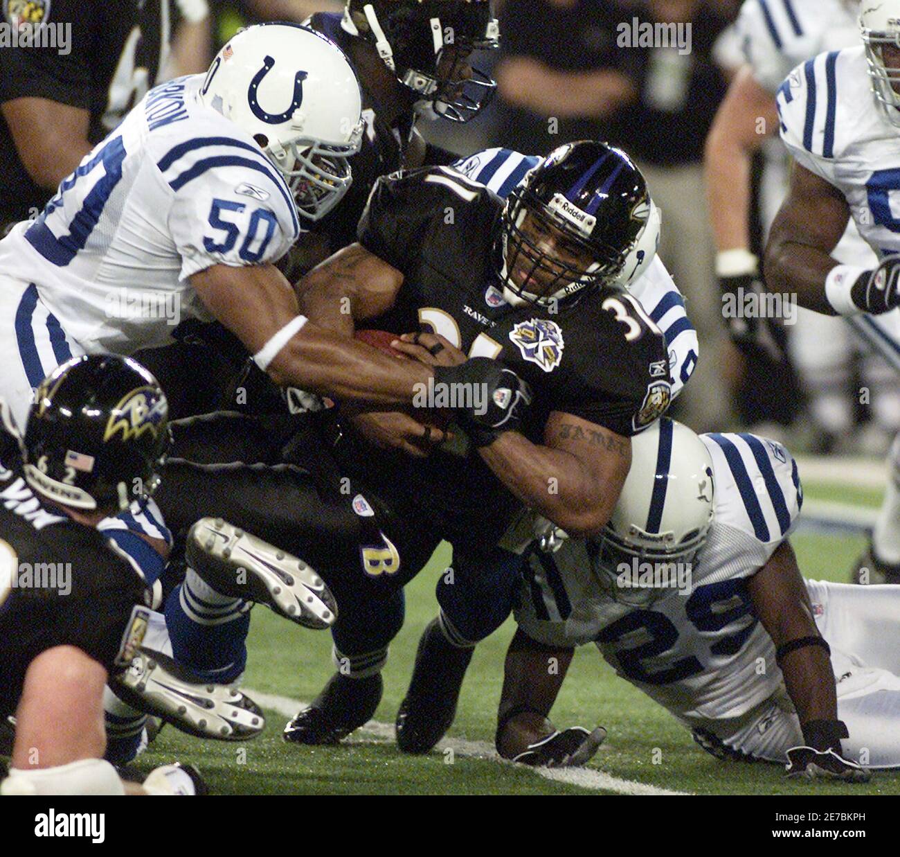 Baltimore Ravens Running Back Jamal High Resolution Stock Photography ...