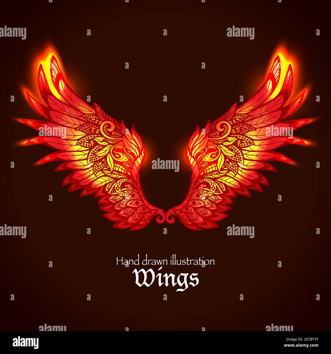 Angel Fire Wings