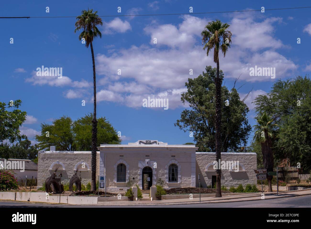 Clanwilliam, South Africa - the historic jail museum building in town ...
