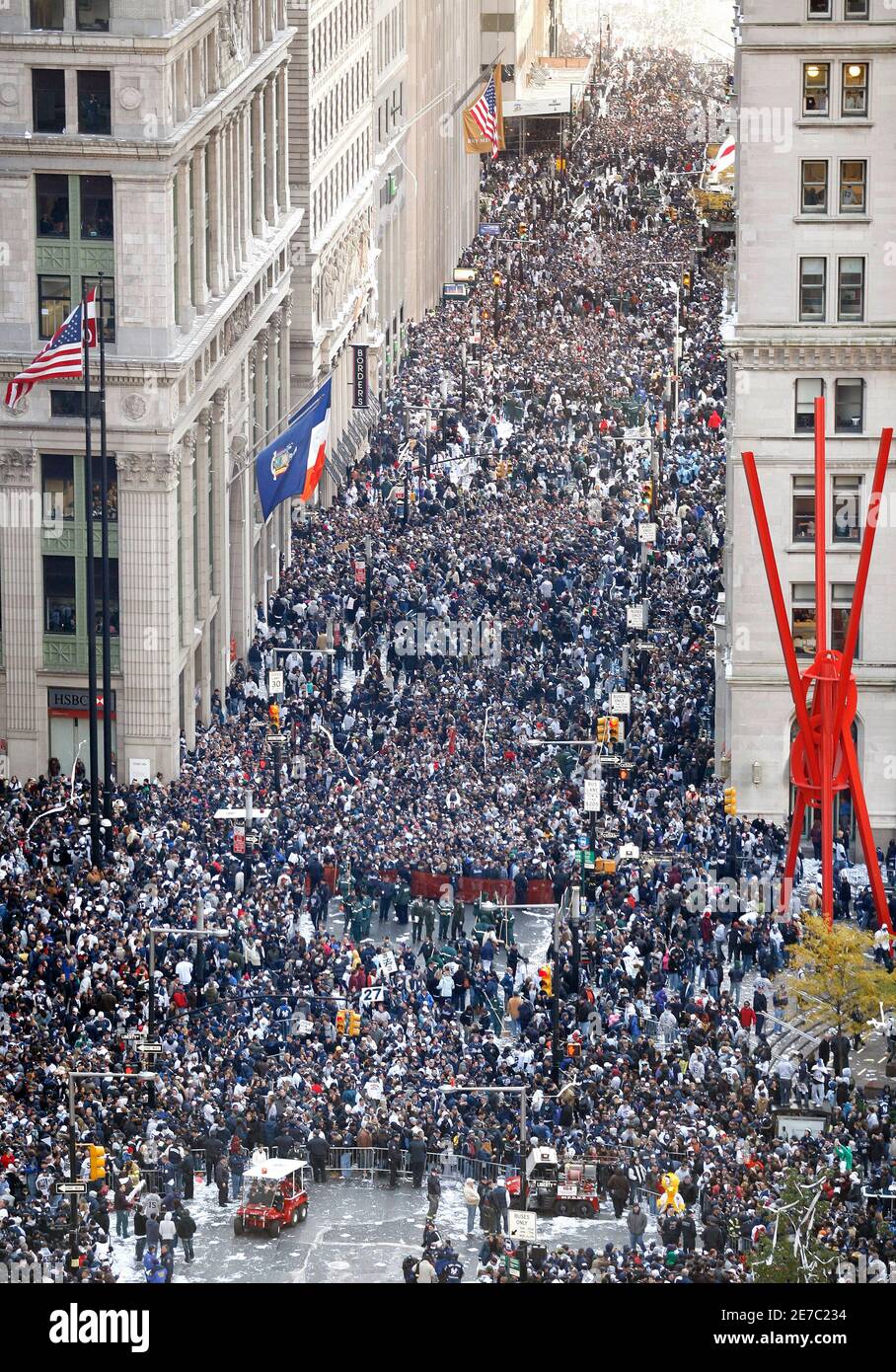 New york yankees parade hi-res stock photography and images - Alamy