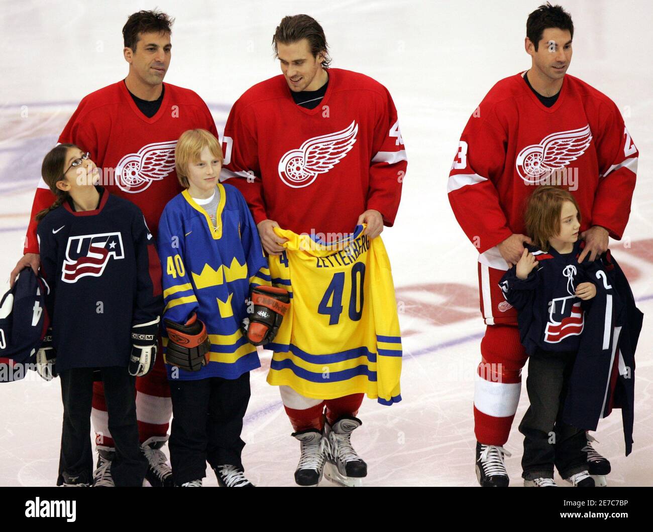 Olympic team honored hi-res stock photography and images - Alamy