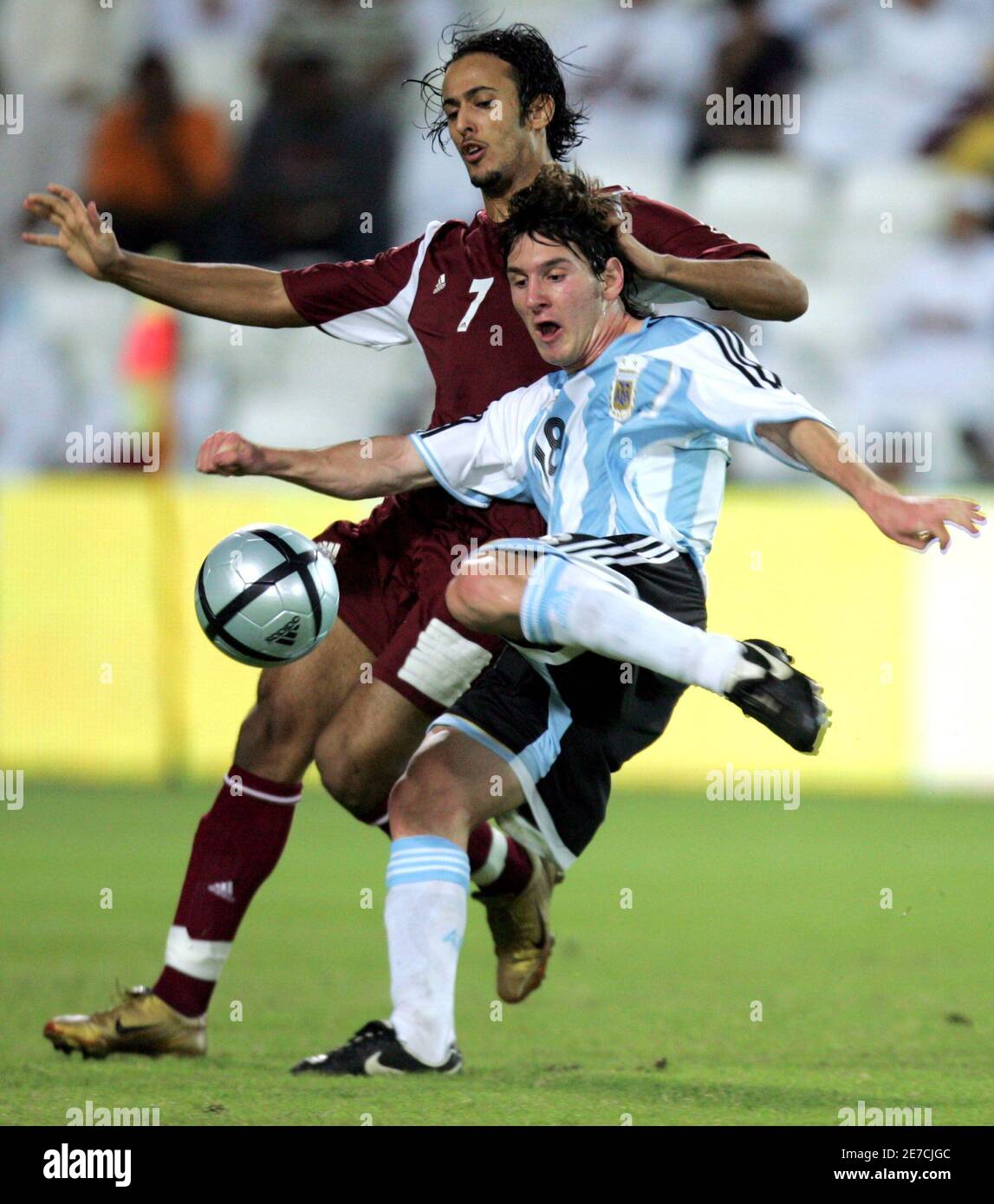 Argentina messi qatar hi-res stock photography and images - Alamy