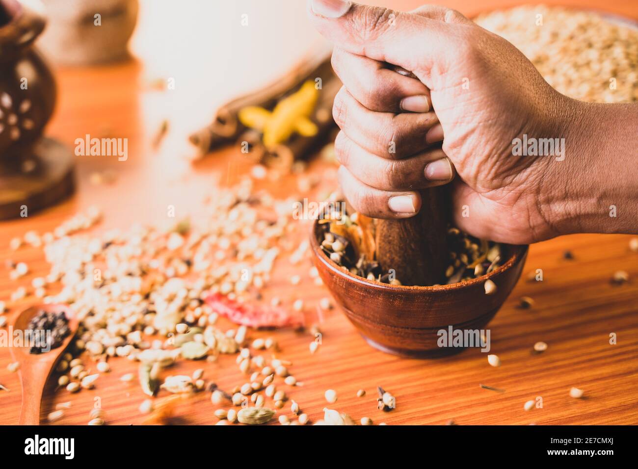 Indian traditional grinder hi-res stock photography and images - Alamy