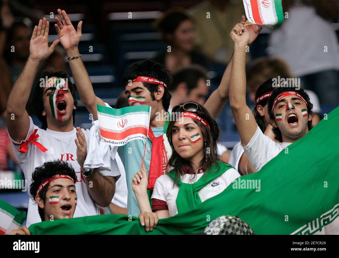 Iran Soccer Fans High Resolution Stock Photography and Images - Alamy