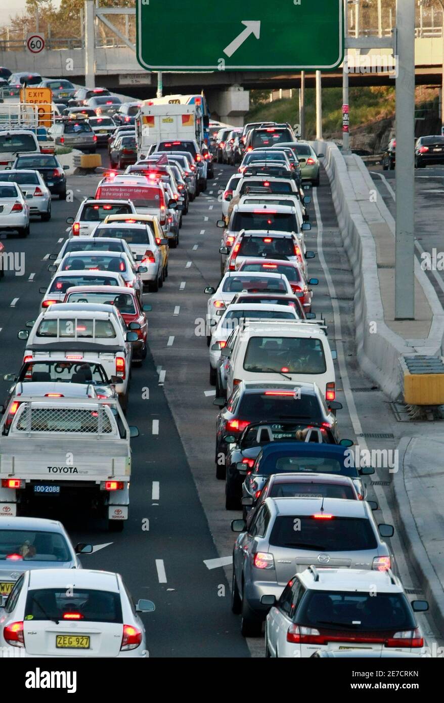 Traffic jam australia hi-res stock photography and images - Alamy