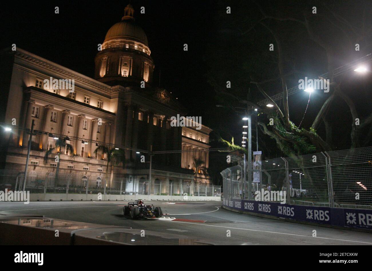 Through The Chicane During Practice High Resolution Stock Photography ...