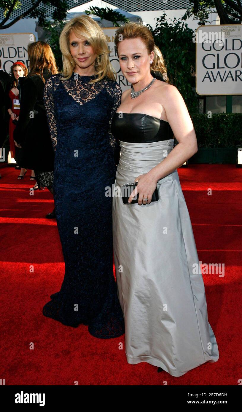 Rosanna arquette arrive hi-res stock photography and images - Alamy