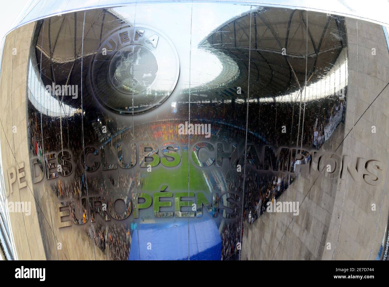 BERLIN, GERMANY - JUNE 6, 2015: UCL Trophy pictured during the 2014/15 ...