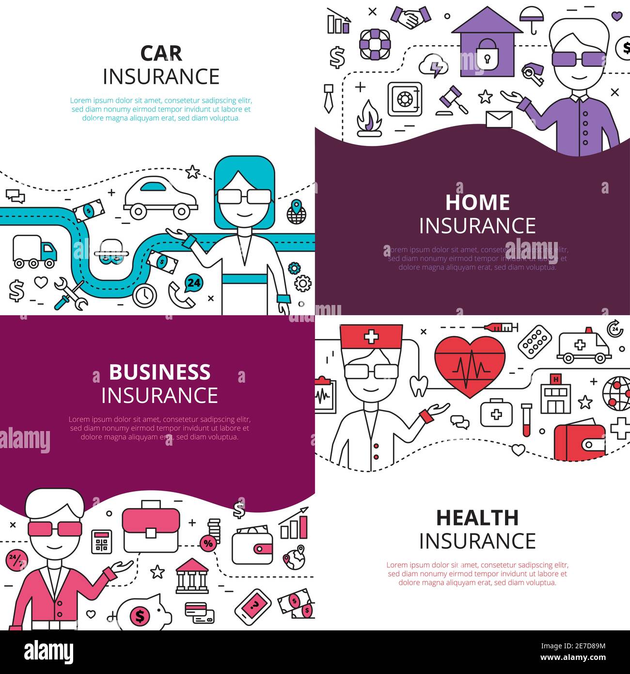 Policies vector vectors hi-res stock photography and images - Alamy