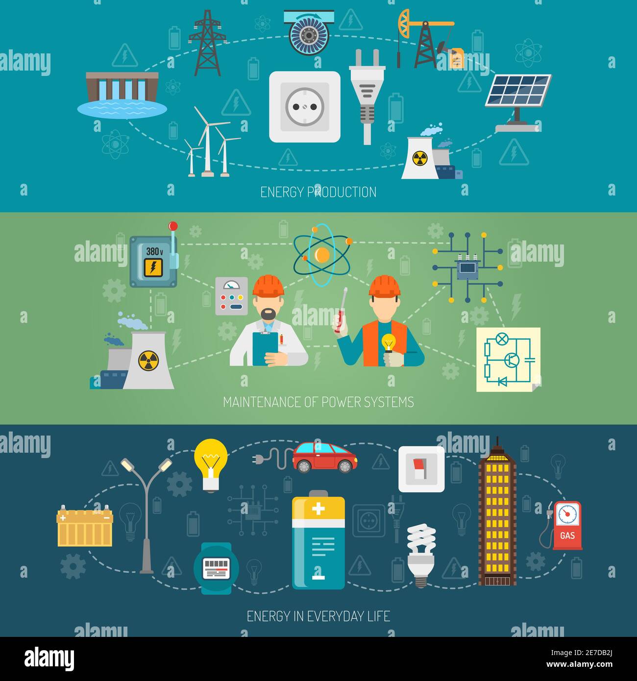 Gas transmission network Stock Vector Images - Alamy