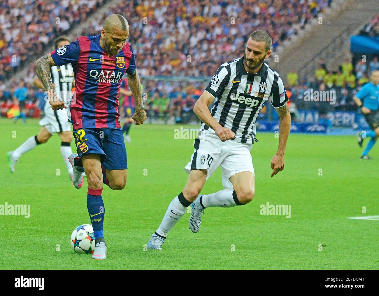BERLIN, GERMANY - JUNE 6, 2015: Dani ALves pictured during the 2014/15 ...