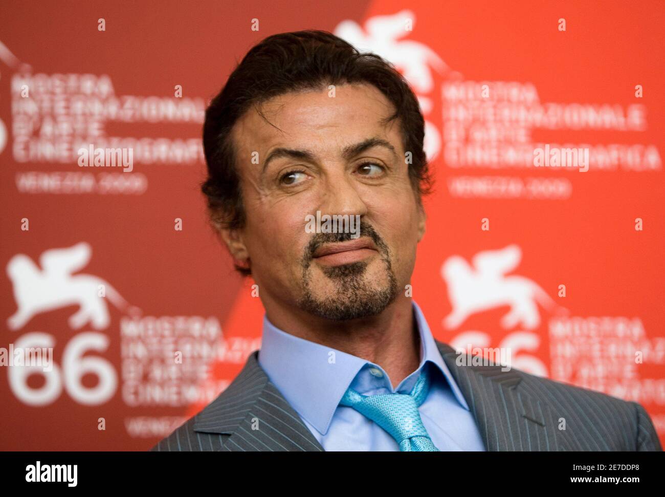 Actor sylvester stallone poses hi-res stock photography and images - Alamy