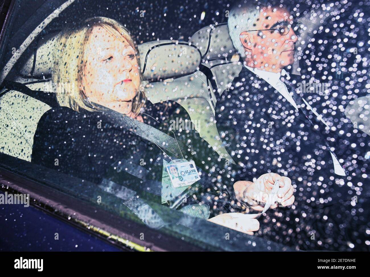 Chancellor alistair darling and wife margaret hi-res stock photography ...