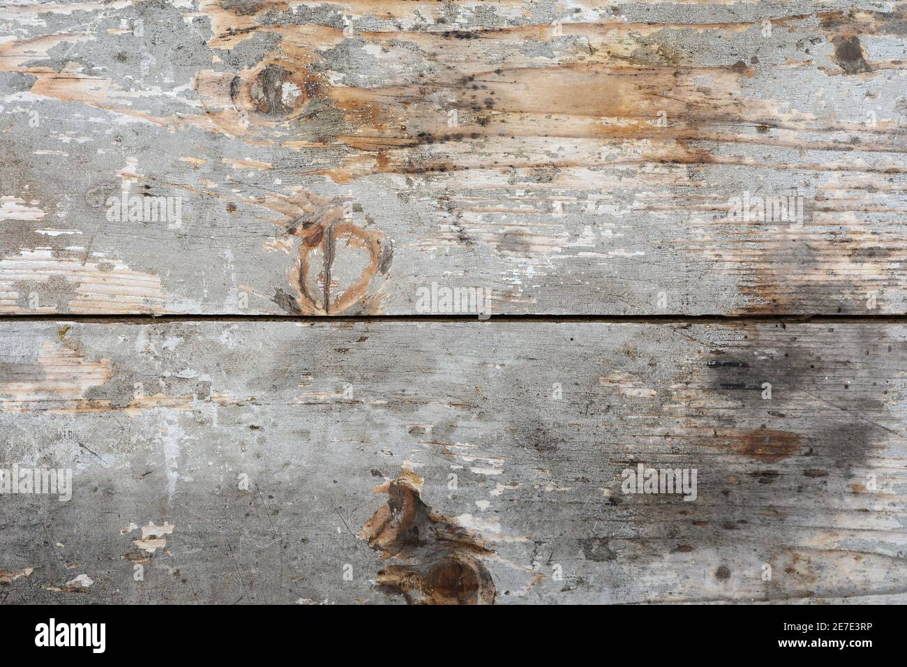 Photo of an old worn wooden surface Stock Photo - Alamy