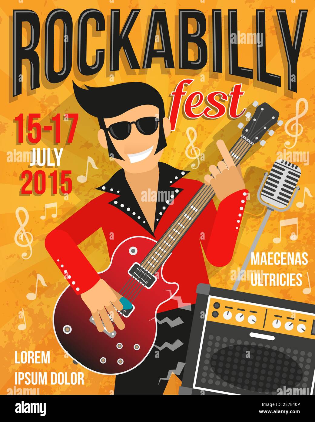 Rockabilly group Stock Vector Images - Alamy
