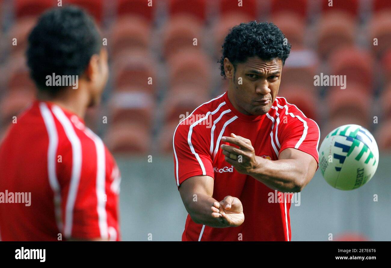 Tongan rugby team hi-res stock photography and images - Alamy
