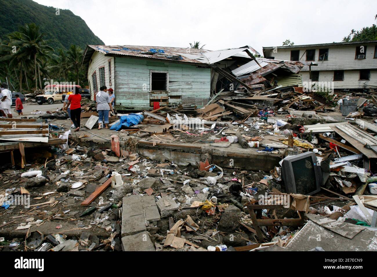 Samoa earthquake hi-res stock photography and images - Alamy