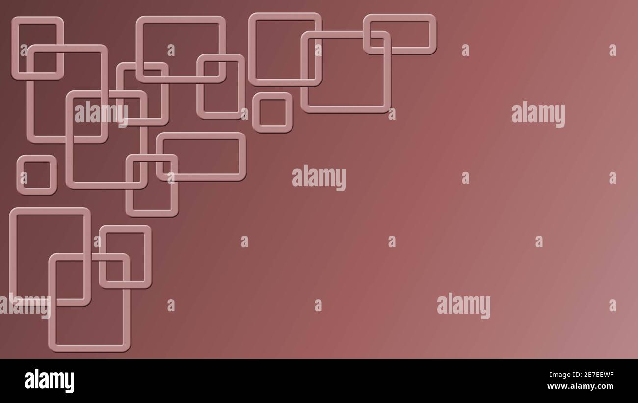 Modern design of graphic elements in red color - rectangle frames ...