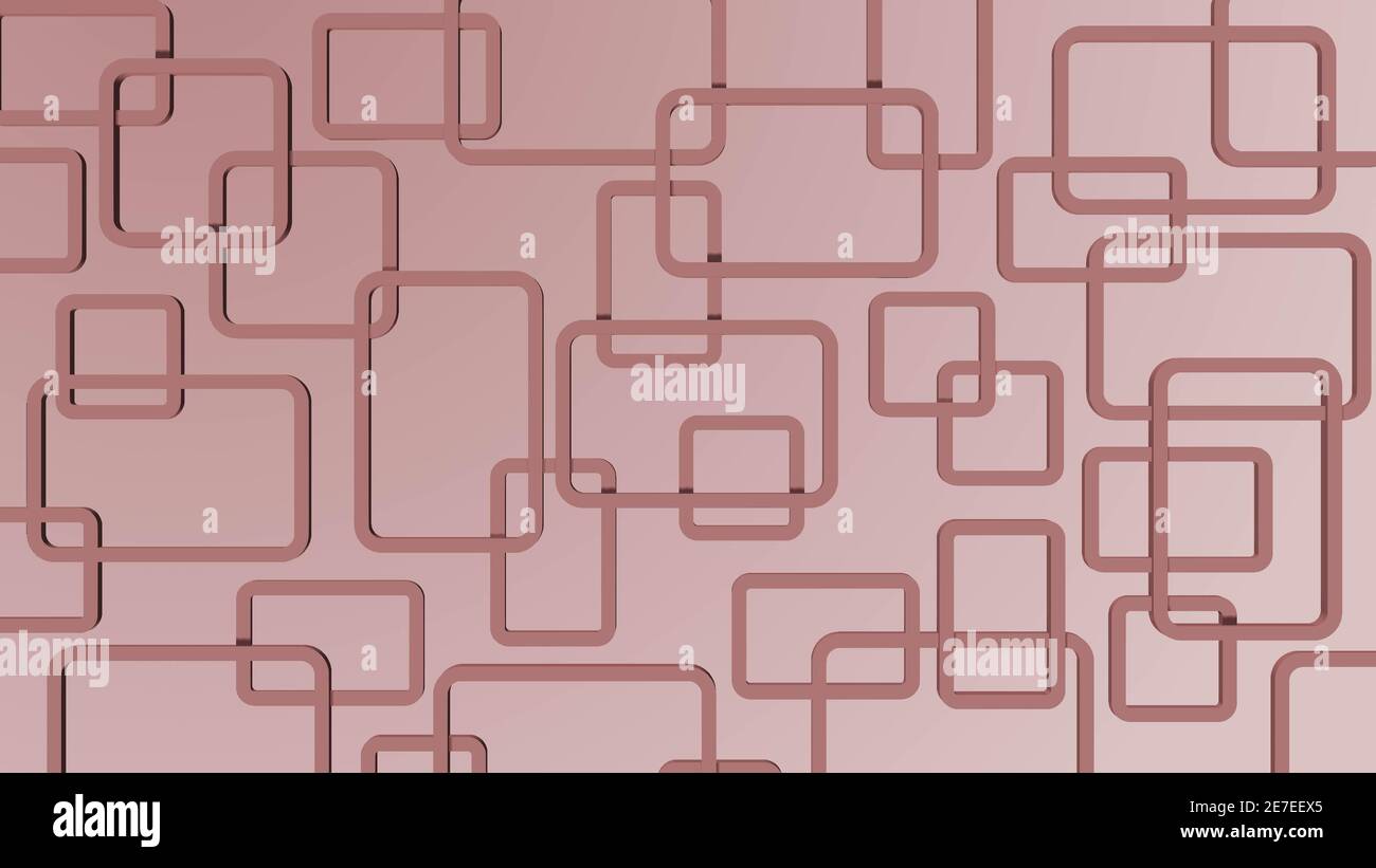 Modern design of graphic elements in rose color - rectangle frames ...