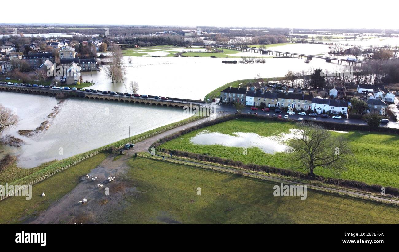 Flooding in st ives cambridgeshire hi-res stock photography and images ...