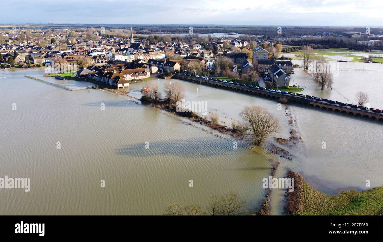 Flooding in st ives cambridgeshire hi-res stock photography and images ...