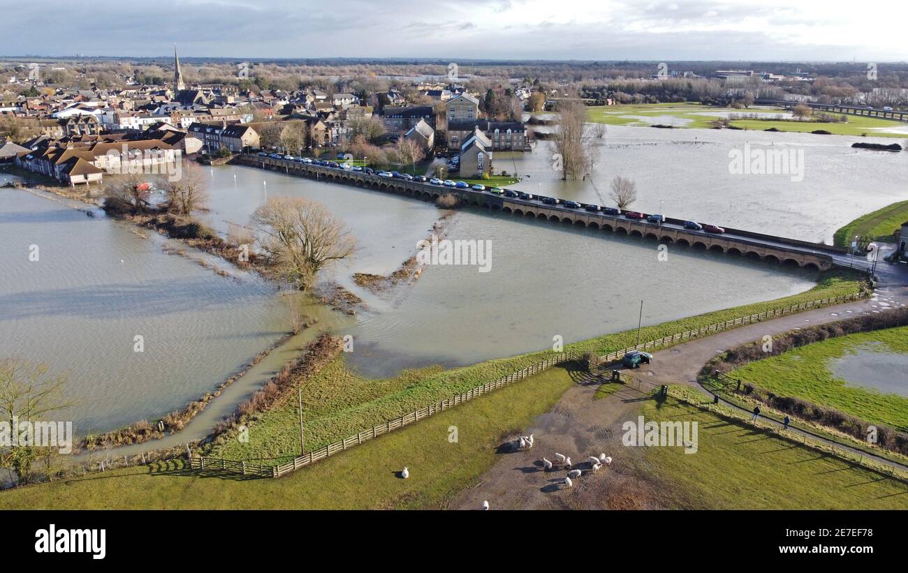 Flooding in st ives cambridgeshire hi-res stock photography and images ...