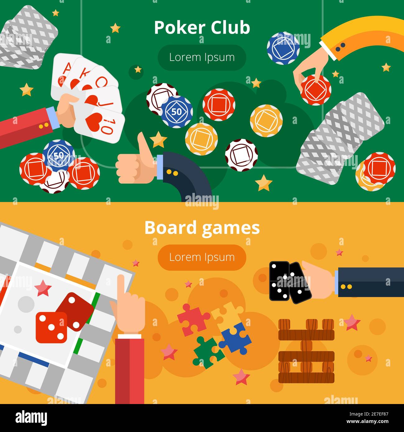 Interactive board games Stock Vector Images - Alamy