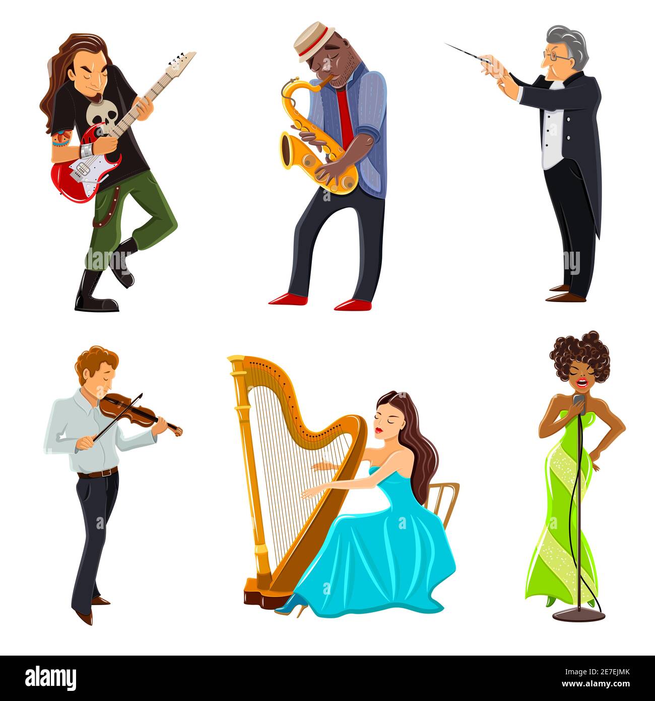 Philharmonic orchestra Stock Vector Images - Alamy