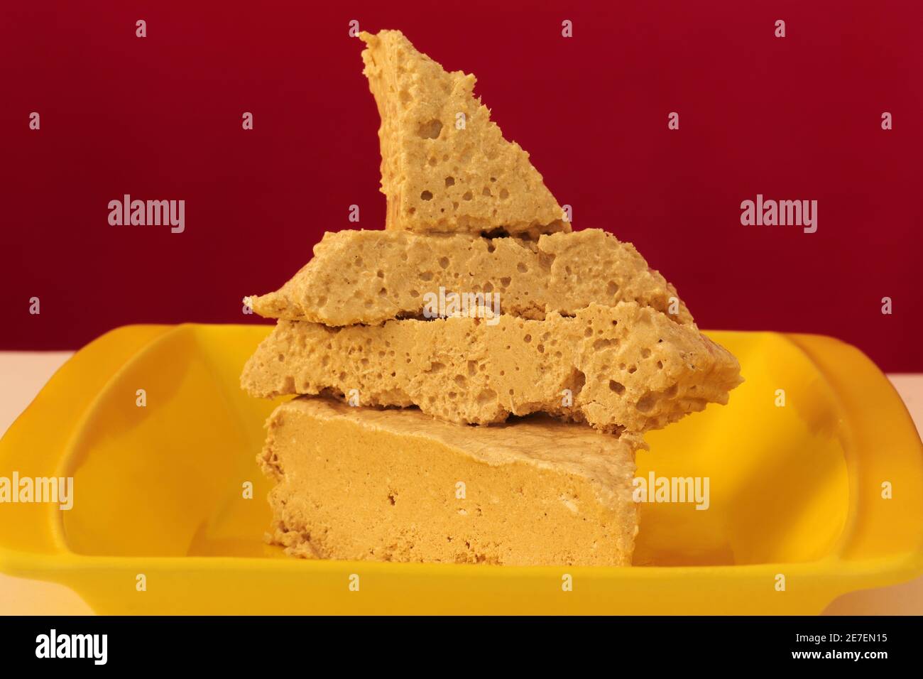 Traditional Turkish Halva with Tahini Stock Photo - Alamy