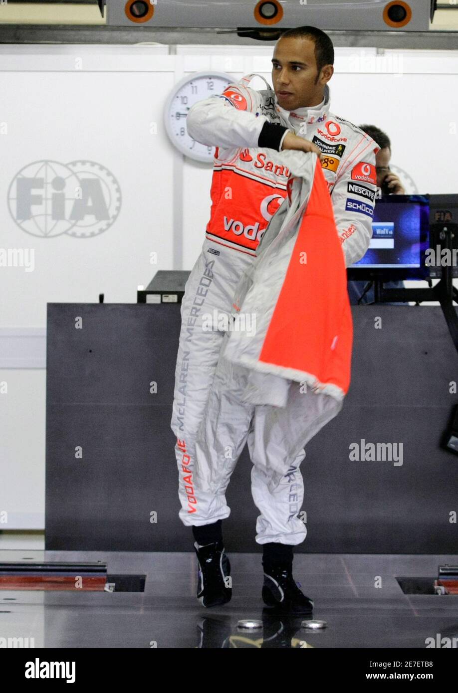 Lewis hamilton 2008 brazilian formula interlagos grand prix sao paulo ...
