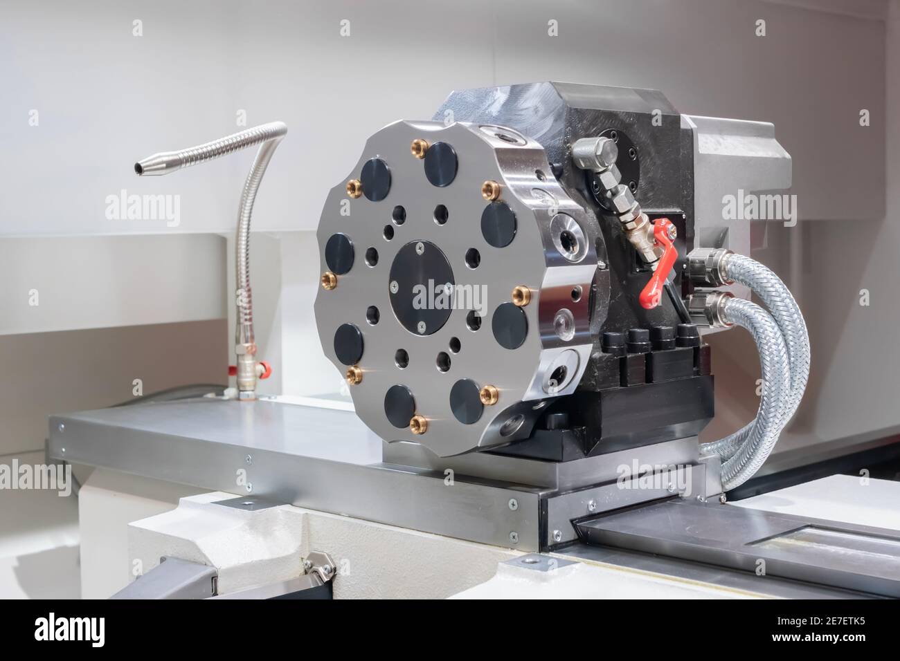 Electro mechanical turret tool head of cnc turning milling lathe ...