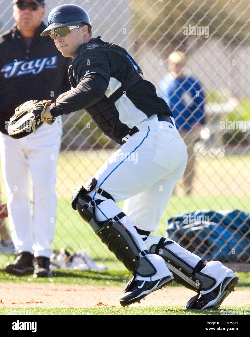 Toronto blue jays curtis thigpen hi-res stock photography and images ...