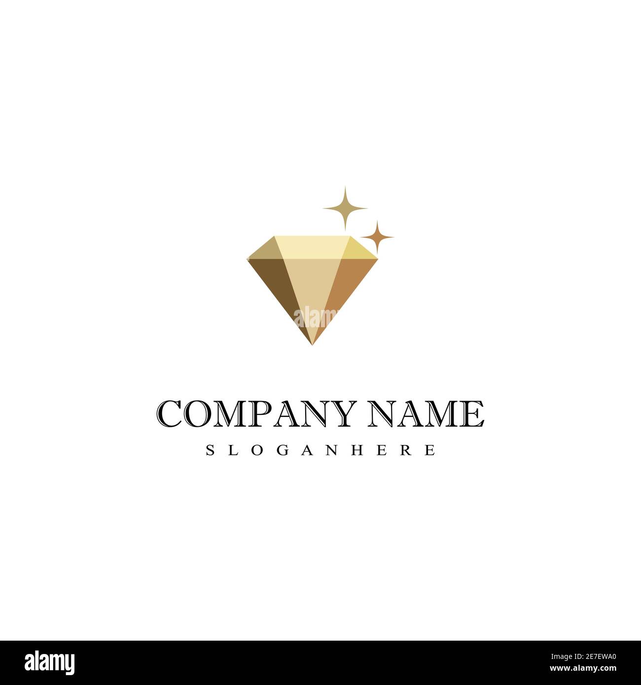 Diamond Logo Template vector symbol nature Stock Vector Image & Art - Alamy
