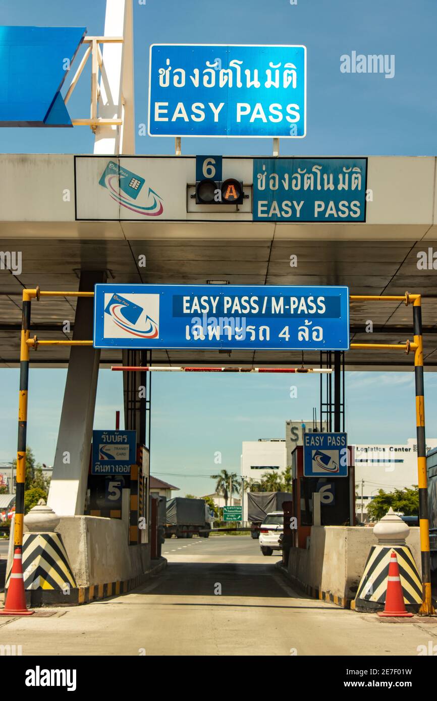 Turnpike gate hi-res stock photography and images - Alamy