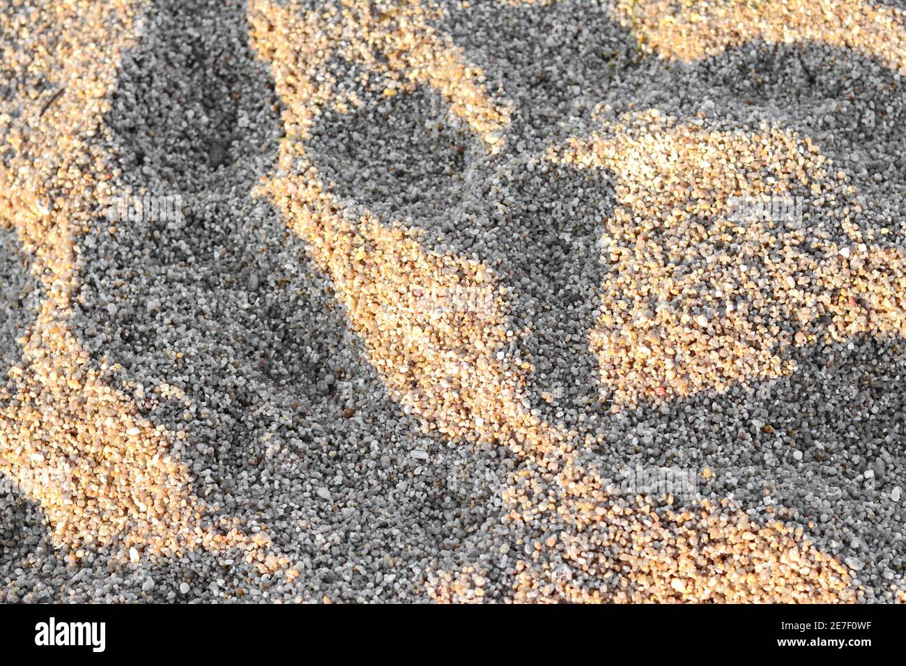 Golden Sand on the beach as background. Sand Texture. Golden sand ...