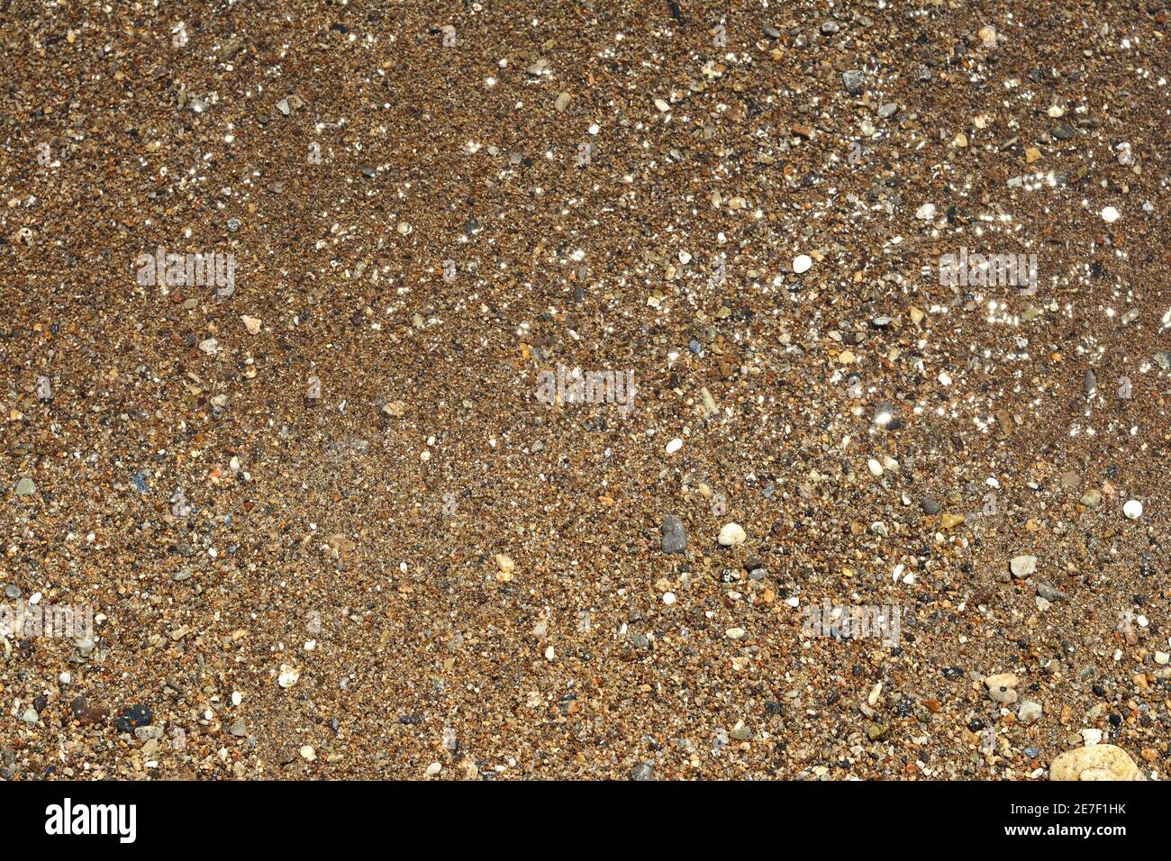 Golden Sand on the beach as background. Sand Texture. Golden sand ...