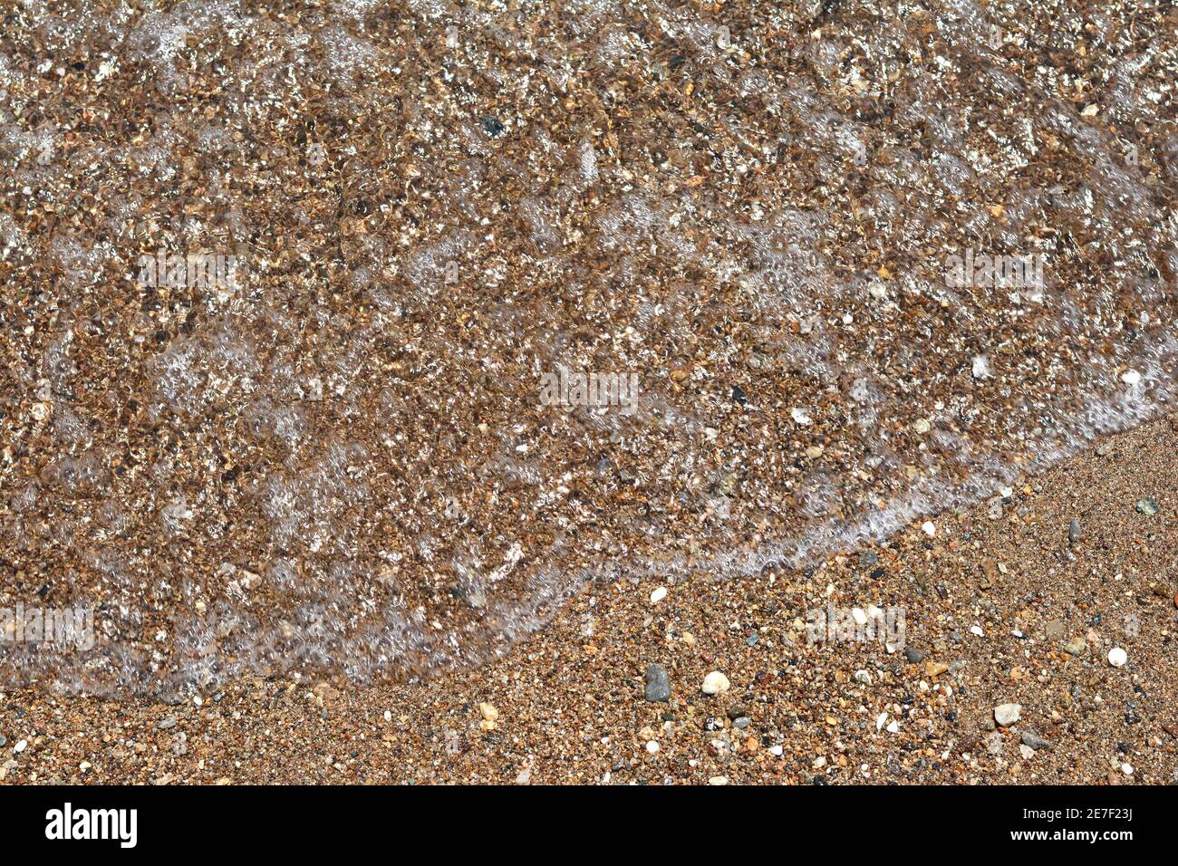 Golden Sand on the beach as background. Sand Texture. Golden sand ...