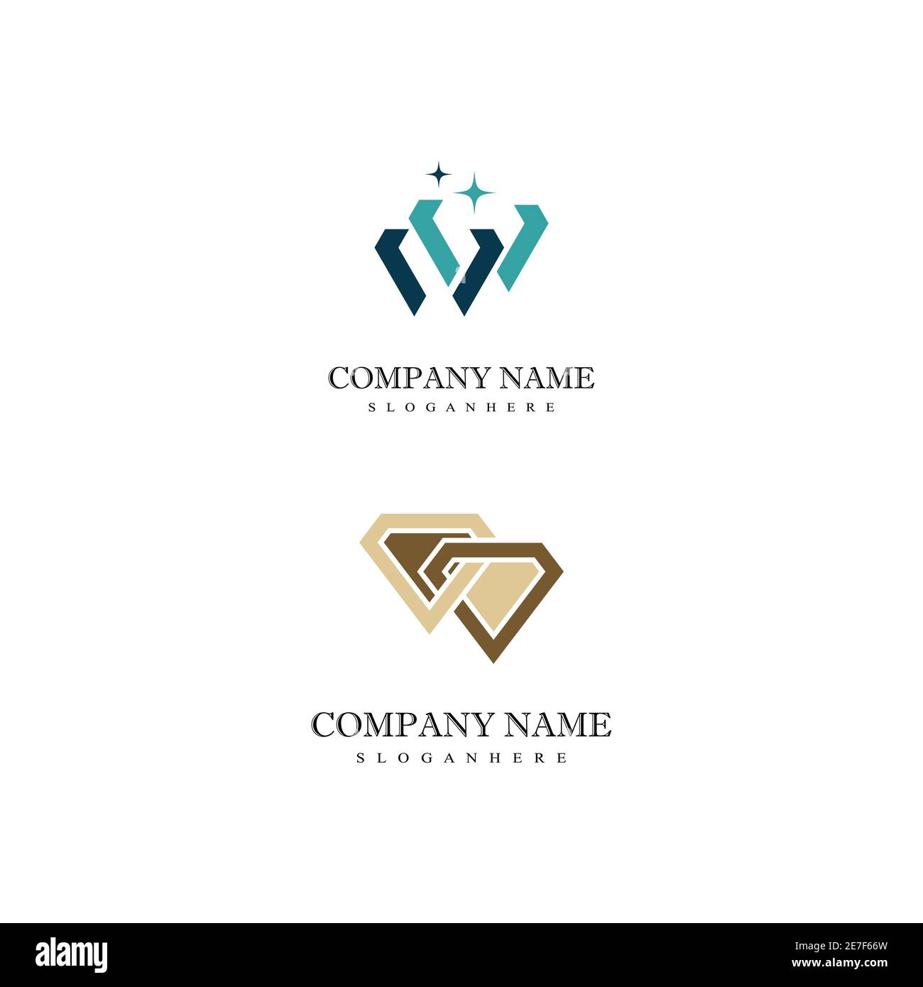 Diamond logo hi-res stock photography and images - Alamy