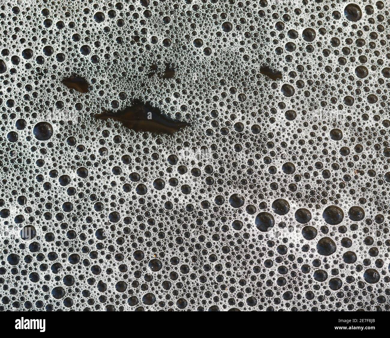 Bubbles Pattern like a Foam Texture Stock Photo - Alamy