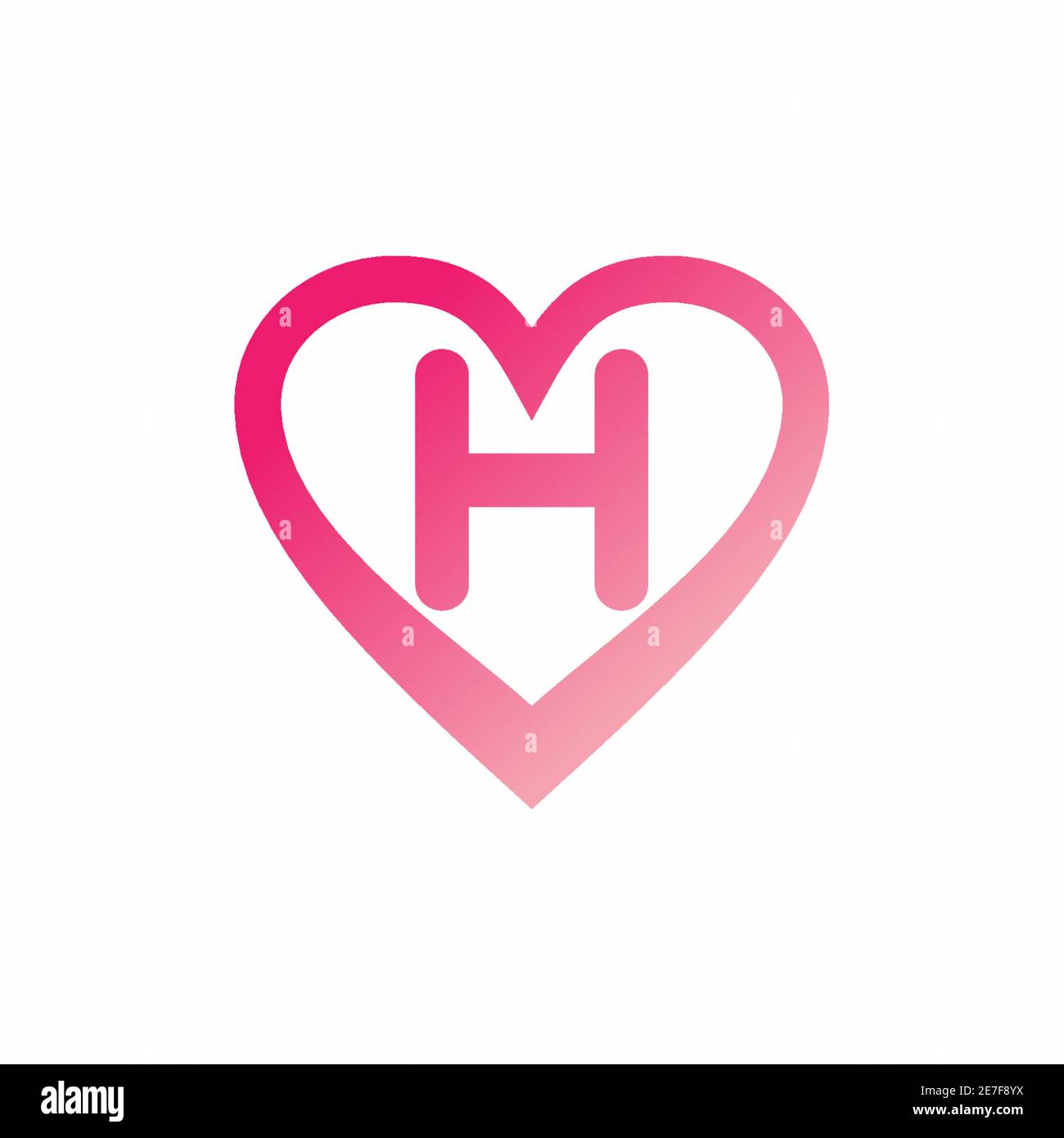 Love h Stock Vector Images - Alamy