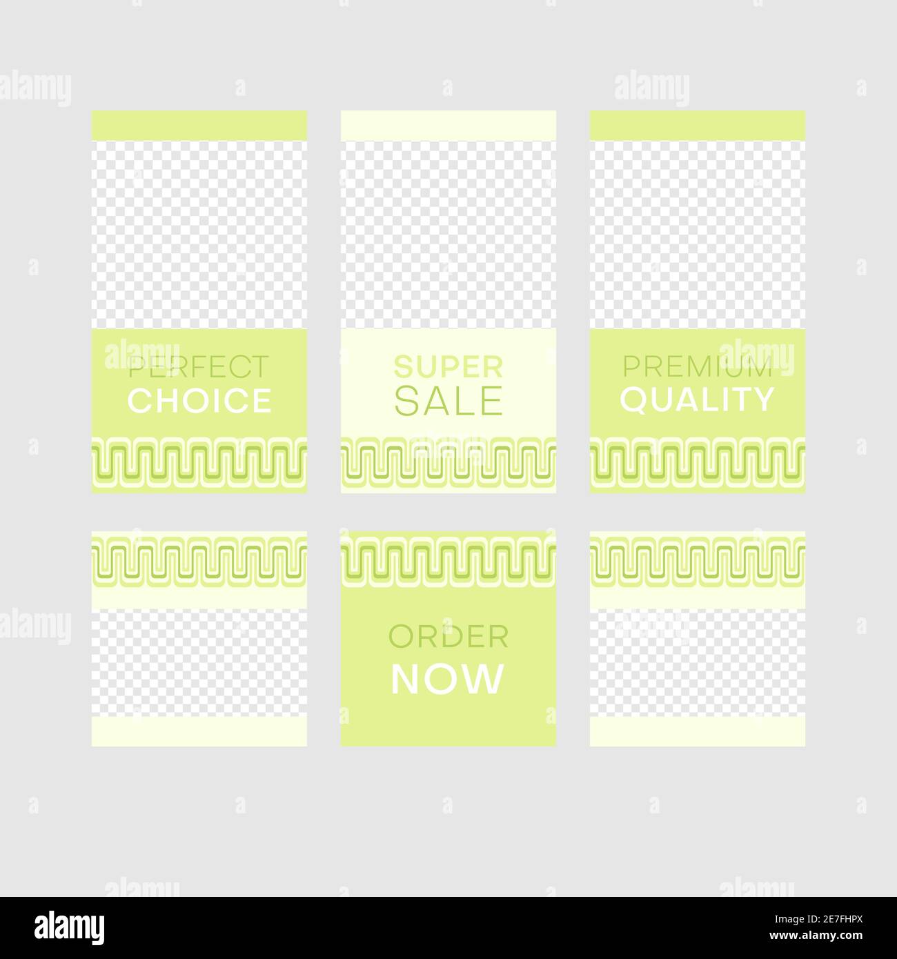 Modern decorative vector frames. Editable design templates for web ...