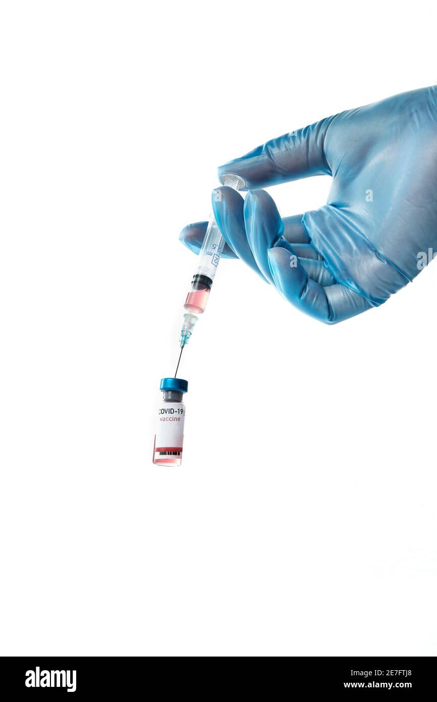 Medical syringe face mask Cut Out Stock Images & Pictures - Alamy