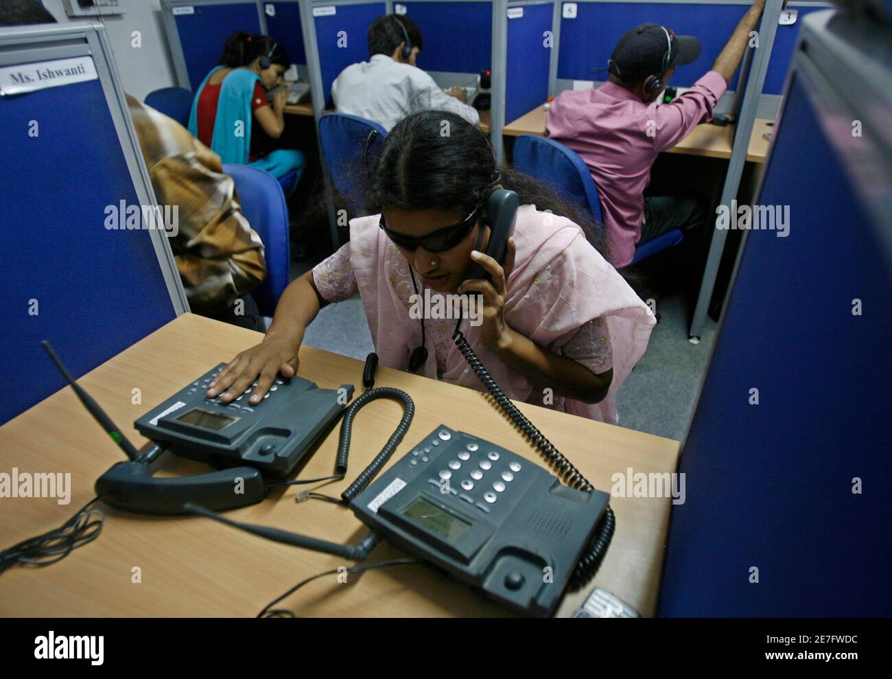 Visually challenged hi-res stock photography and images - Alamy