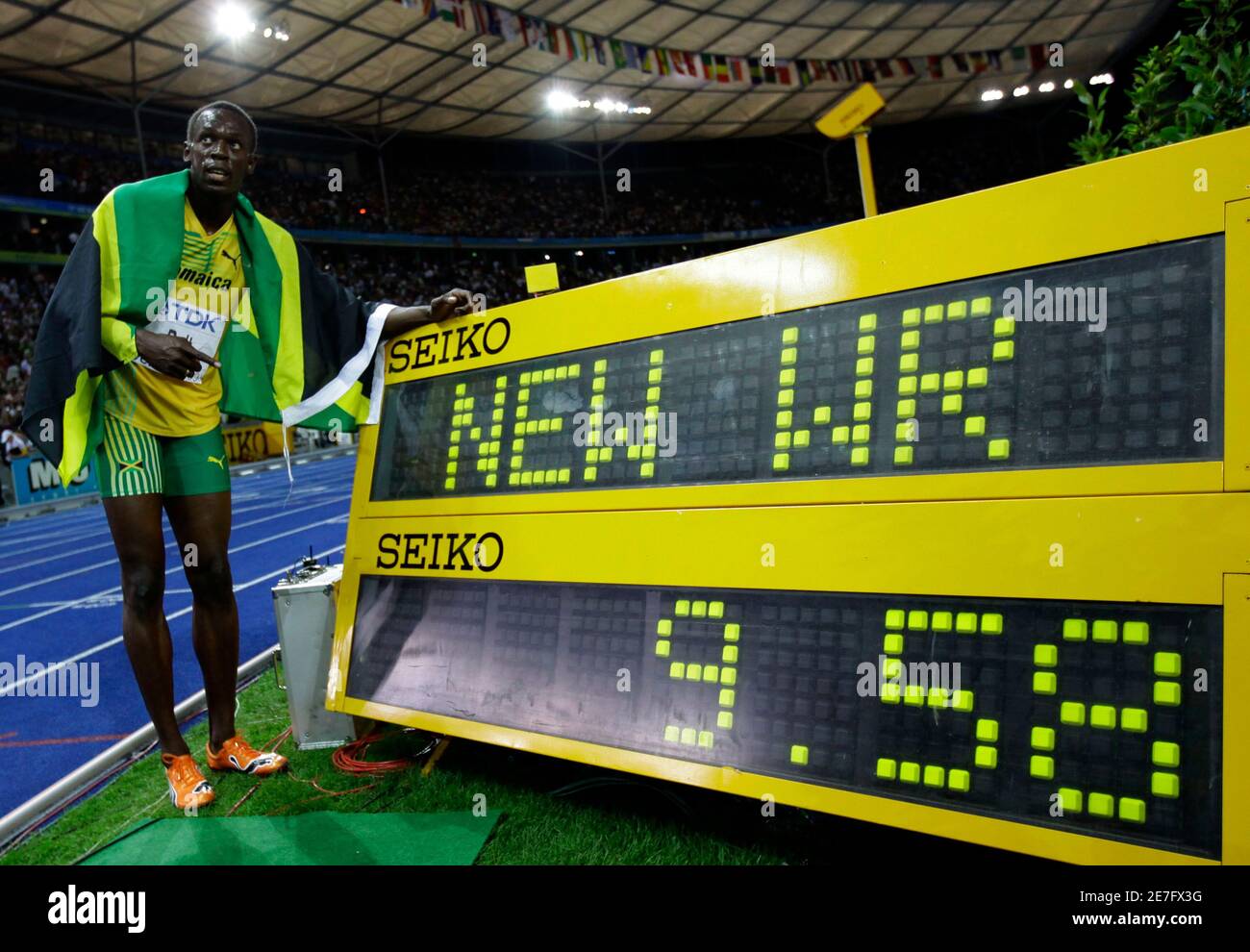 Usain bolt 2009 berlin hi-res stock photography and images - Alamy