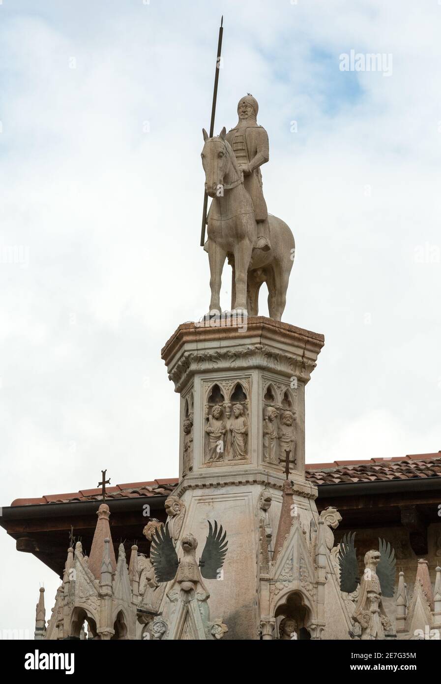 Scaliger tombs, a group of five gothic funerary monuments celebrating ...