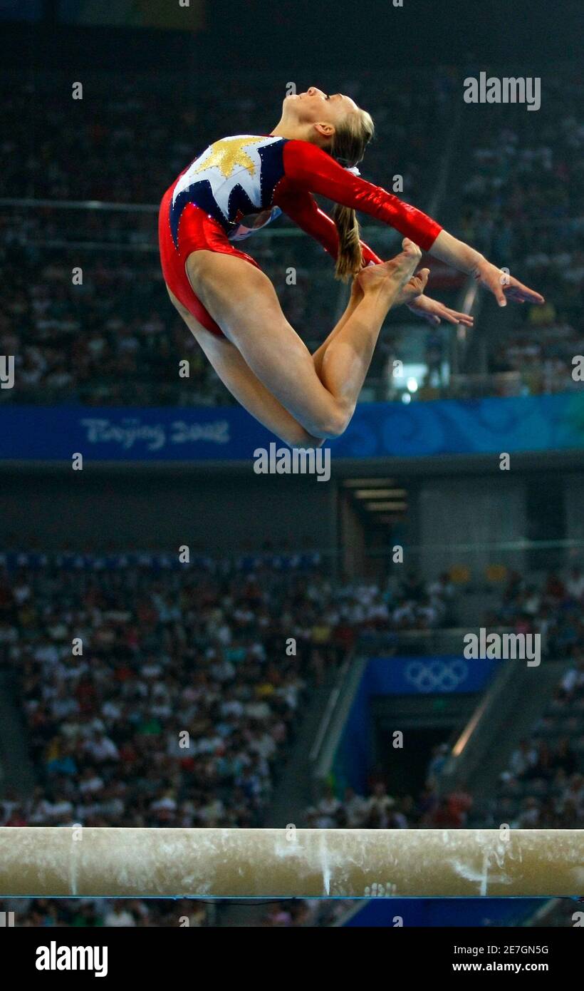 Nastia Liukin Beam High Resolution Stock Photography and Images - Alamy