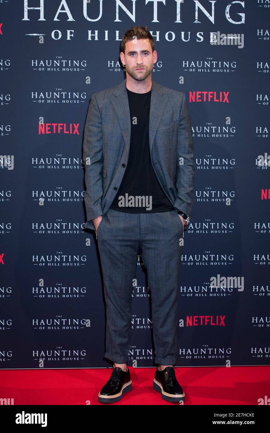 Oliver Jackson-Cohen attends the special screening of The Haunting of ...
