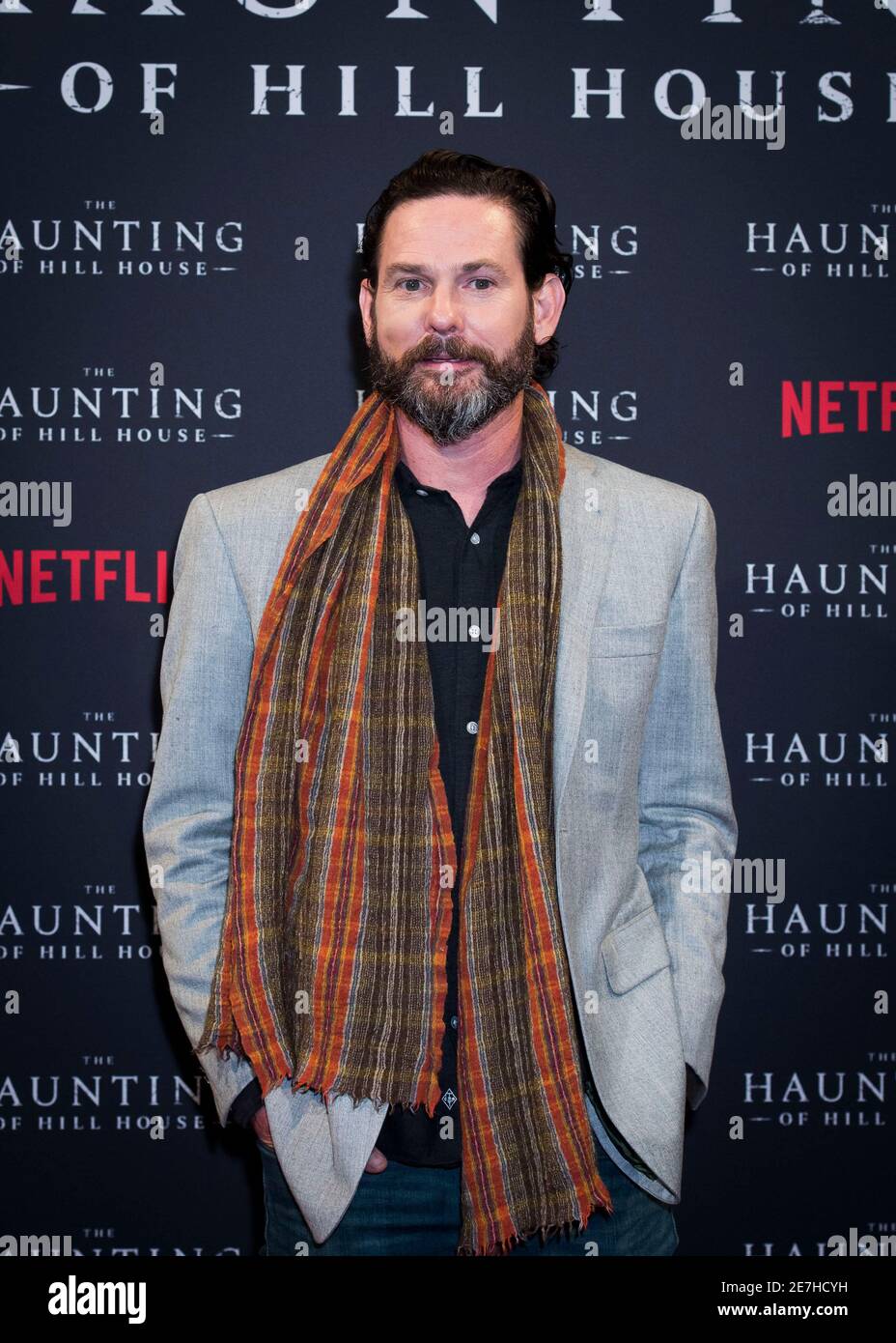 Henry Thomas attends the special screening of The Haunting of Hill ...