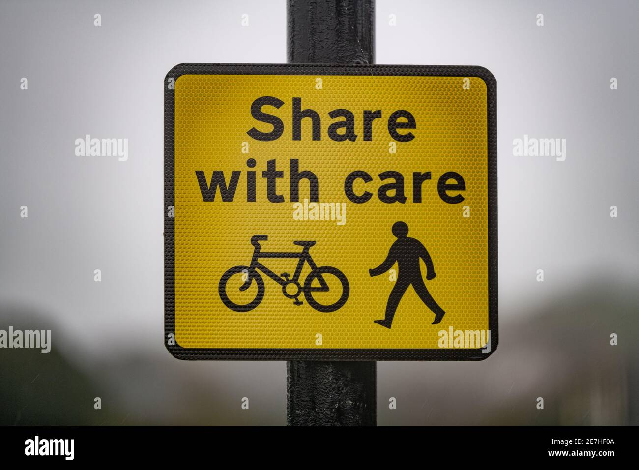 Share with care sign hi-res stock photography and images - Alamy